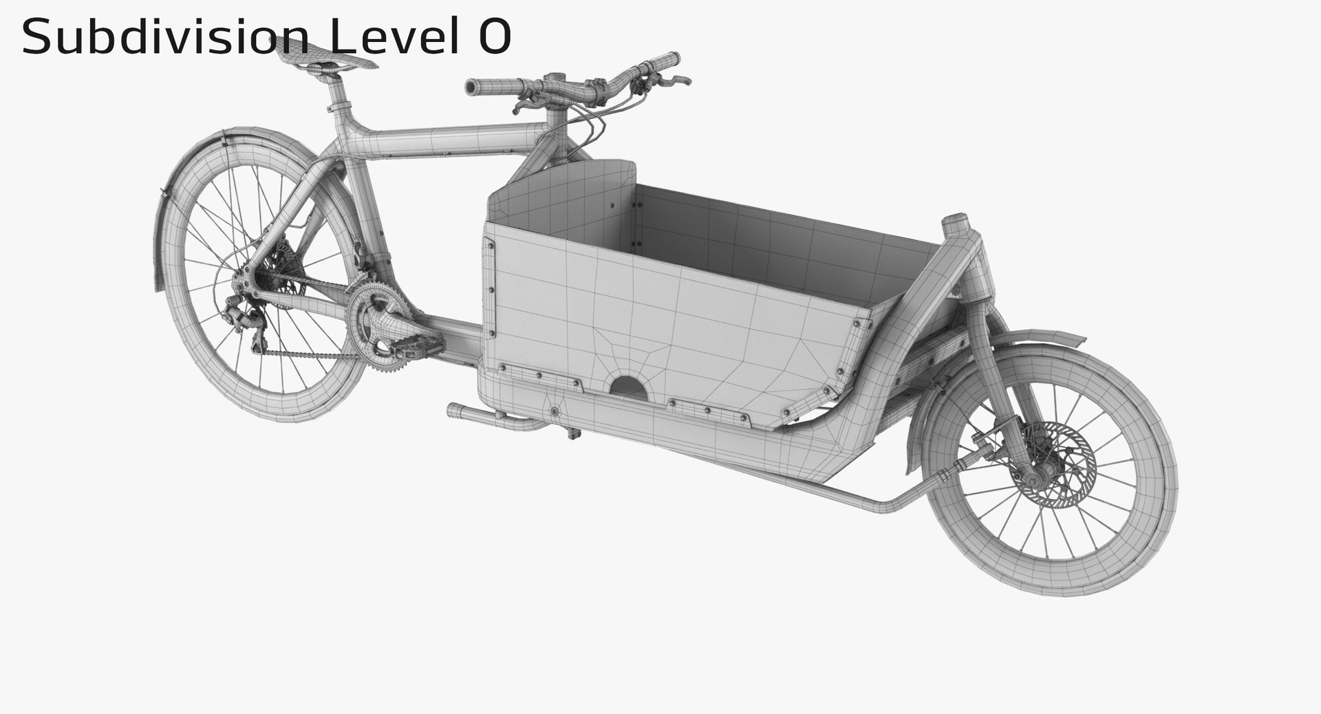 Cargo bike 3D model - TurboSquid 1706057