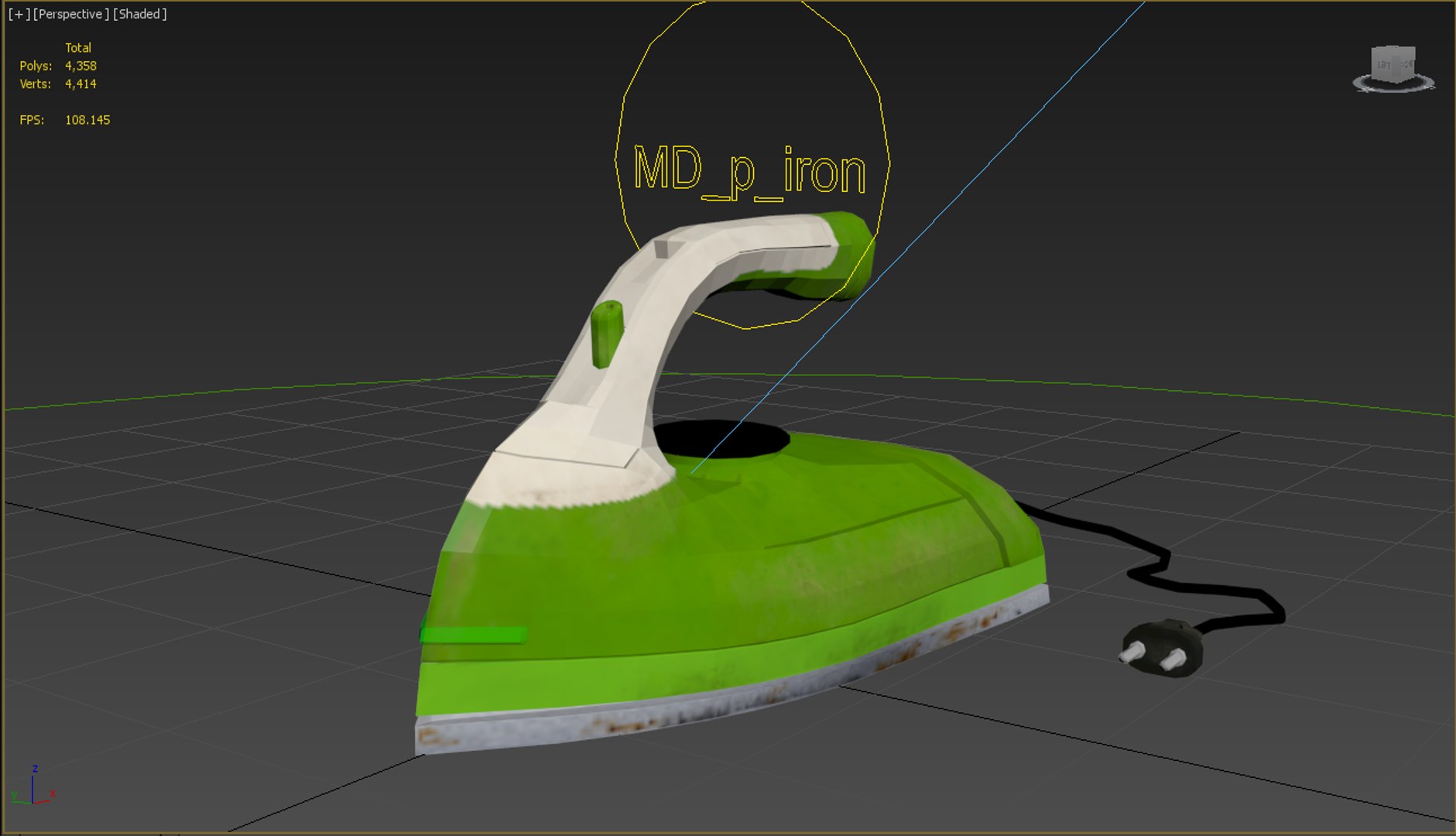 Iron 3D Model - TurboSquid 1365250