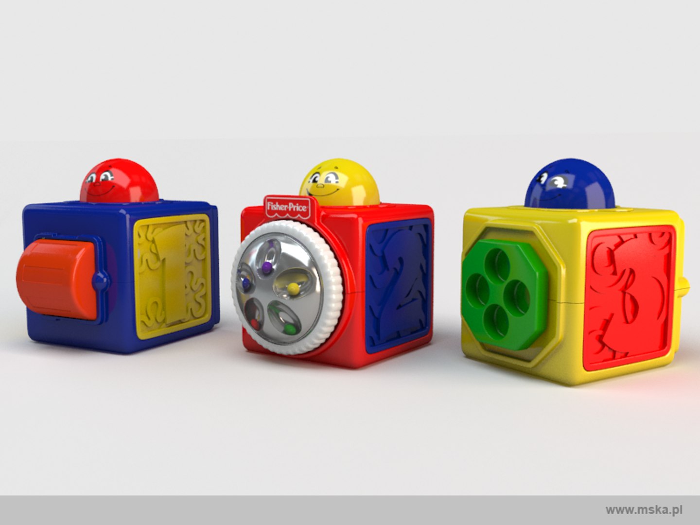 3dsmax Block Fisher Price
