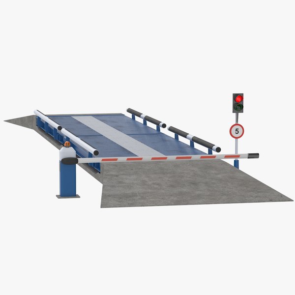 truck scales 3d model