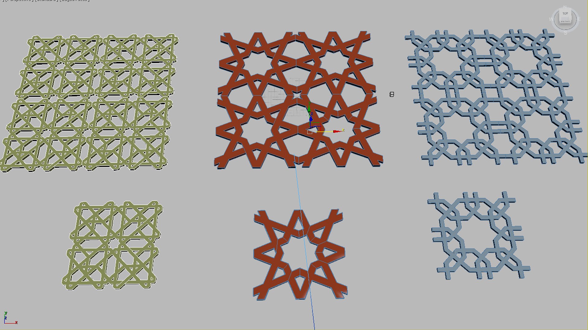 3D Islamic Pattern - TurboSquid 1982411