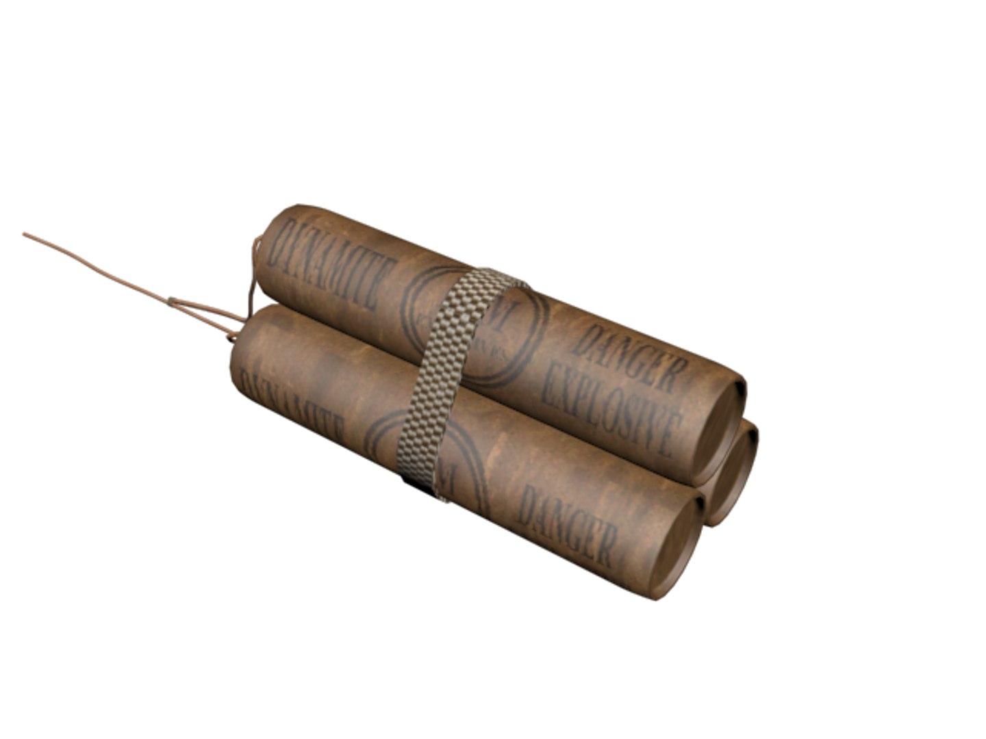 Dynamite Model - TurboSquid 1561249