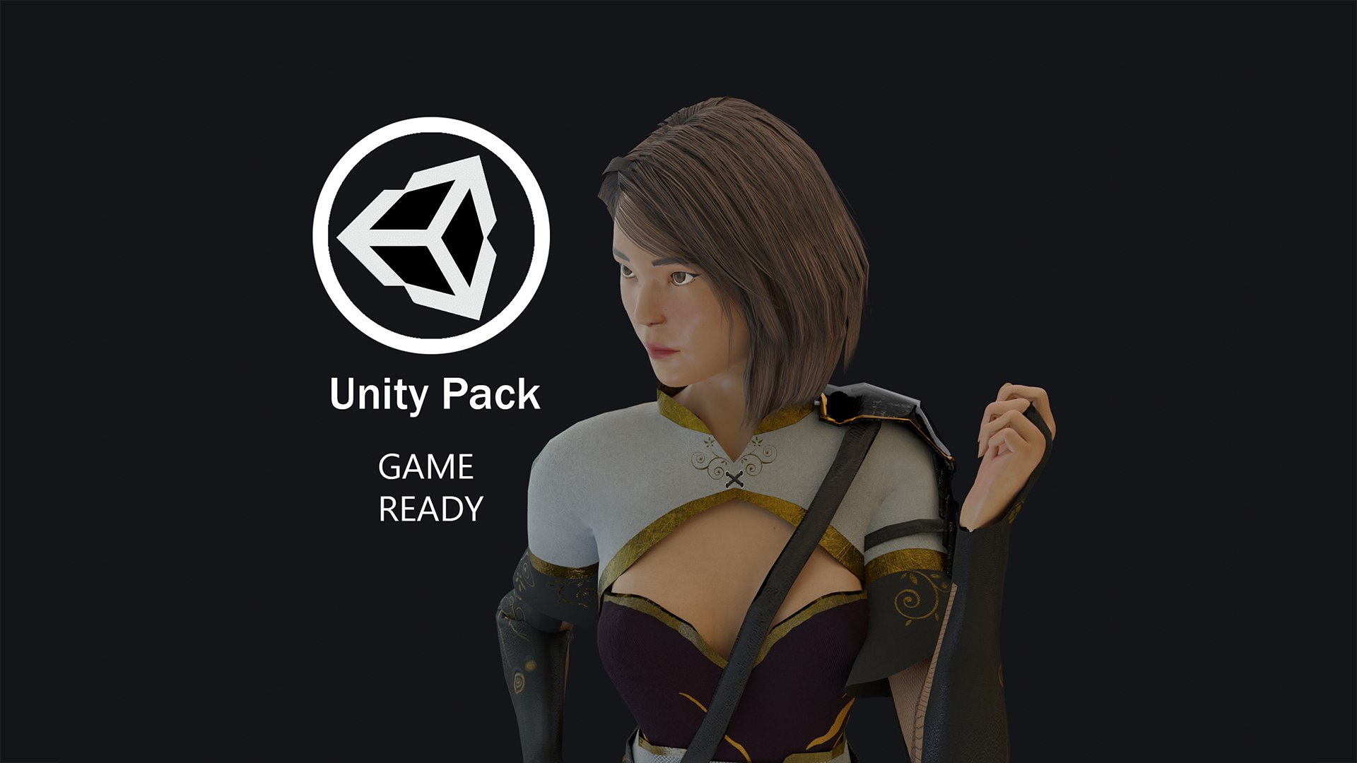 Asian Woman Character - Game Ready 3D Model - TurboSquid 1834690