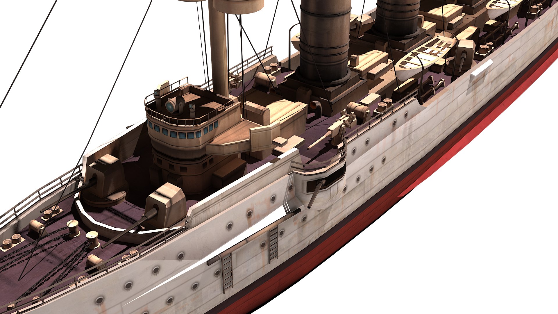 3D Dresden Class Light Cruiser - TurboSquid 1891623