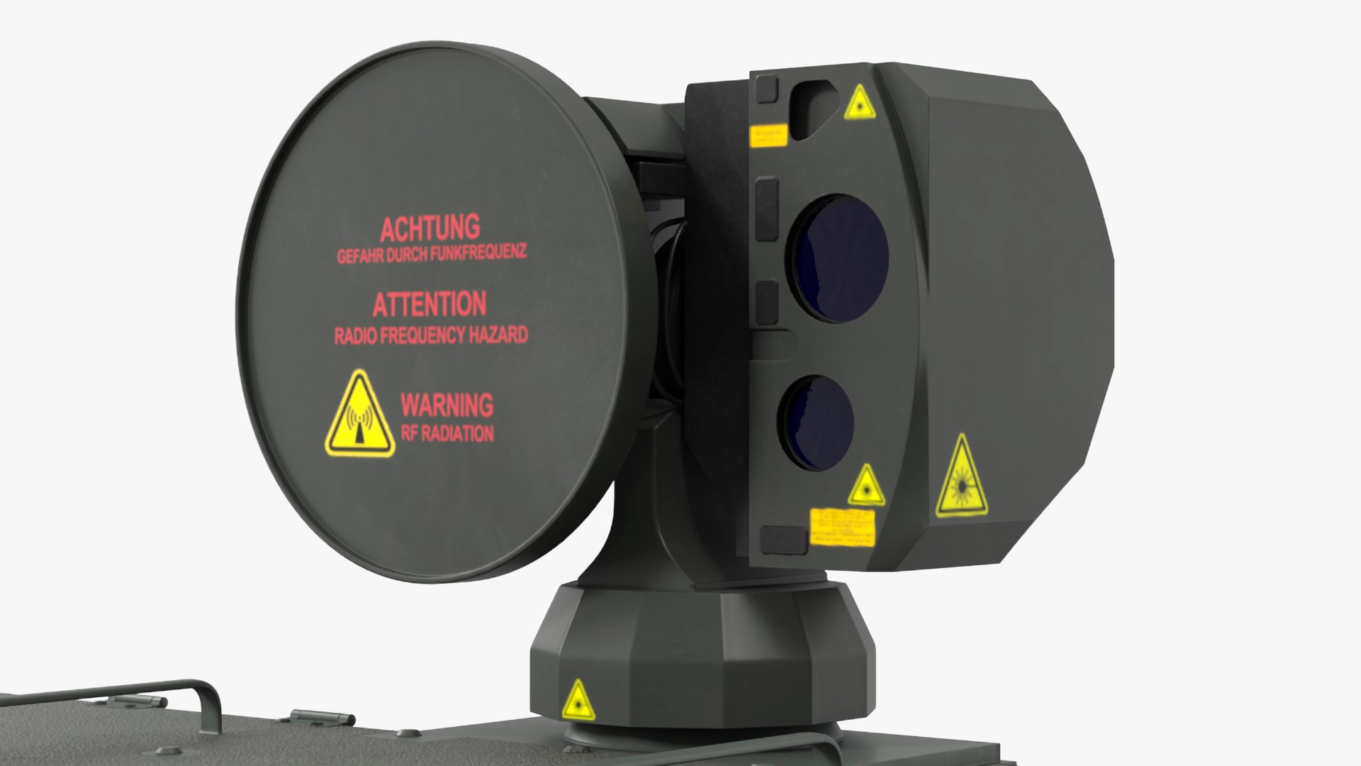 3D Barrel Skynex Air Defense System Green Rigged For Cinema 4D ...