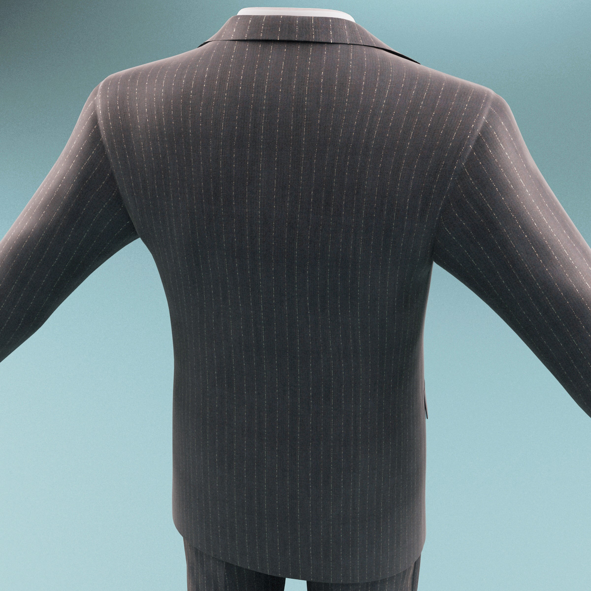 3d model men suit v4