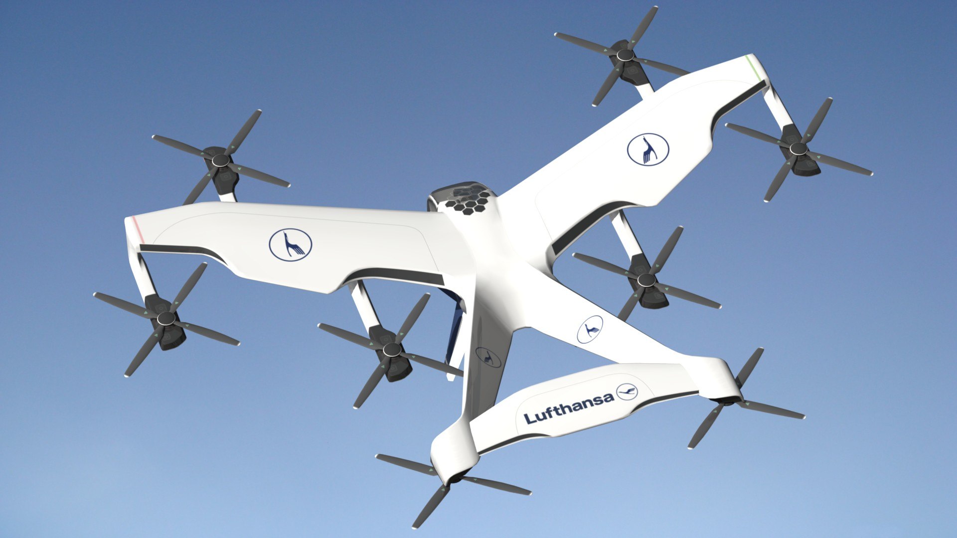 3D CityAirbus Lufthansa - TurboSquid 2010294