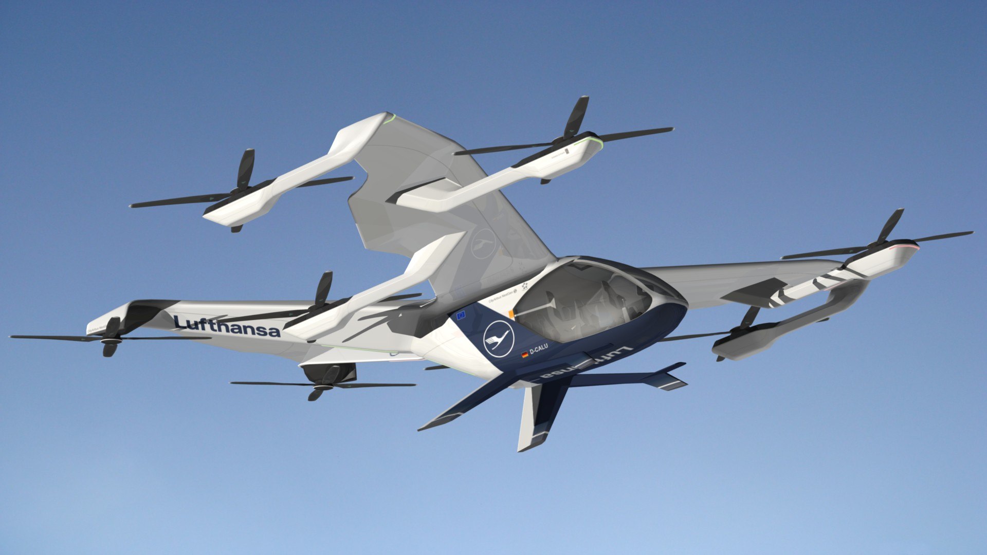 3D CityAirbus Lufthansa - TurboSquid 2010294