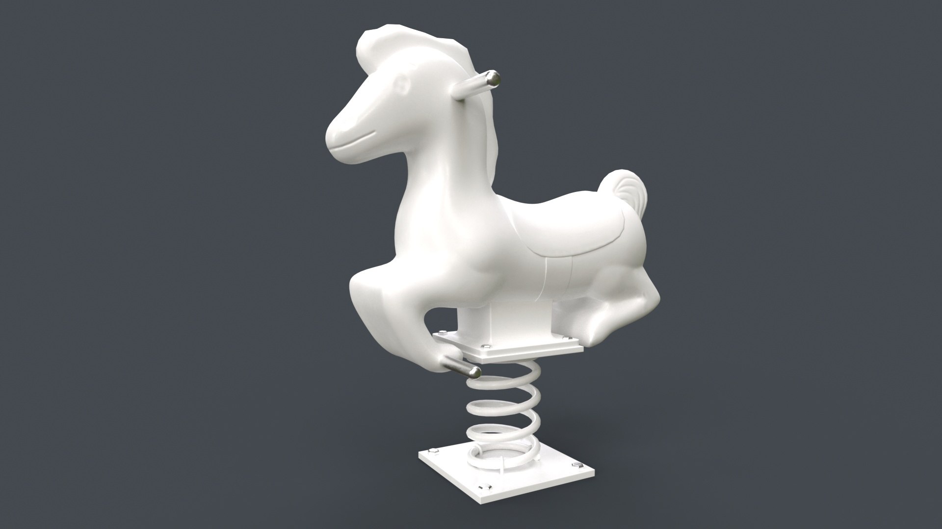 3D PBR Outdoor Spring Swing Playground Toy C - TurboSquid 2077304