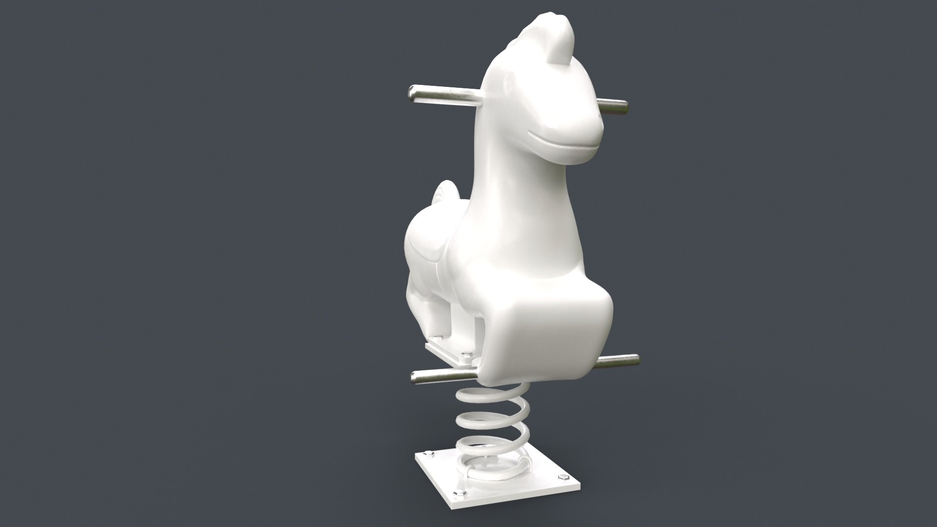 3D PBR Outdoor Spring Swing Playground Toy C - TurboSquid 2077304