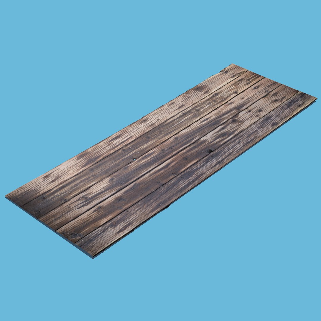 3D Model Wood Plank - TurboSquid 1269137