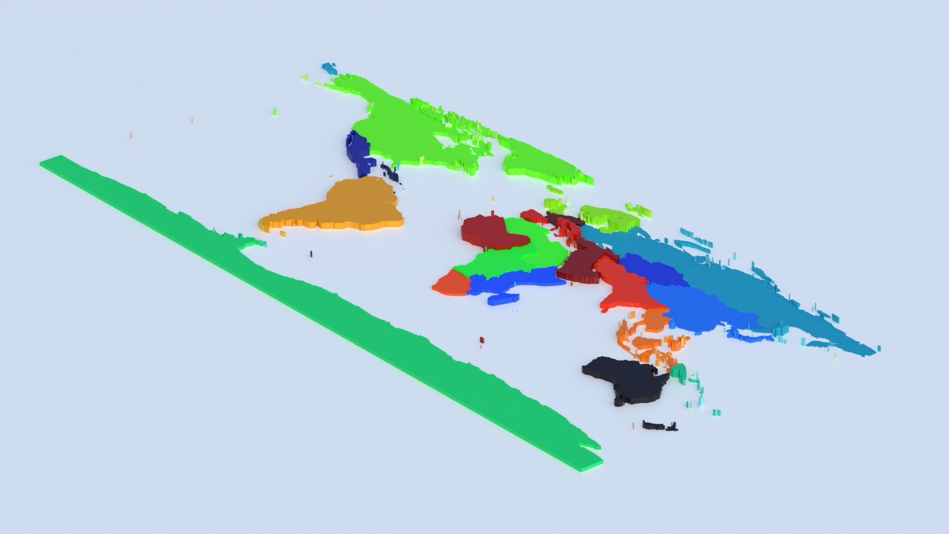 3D Regions 3D Offset Map - TurboSquid 2347339