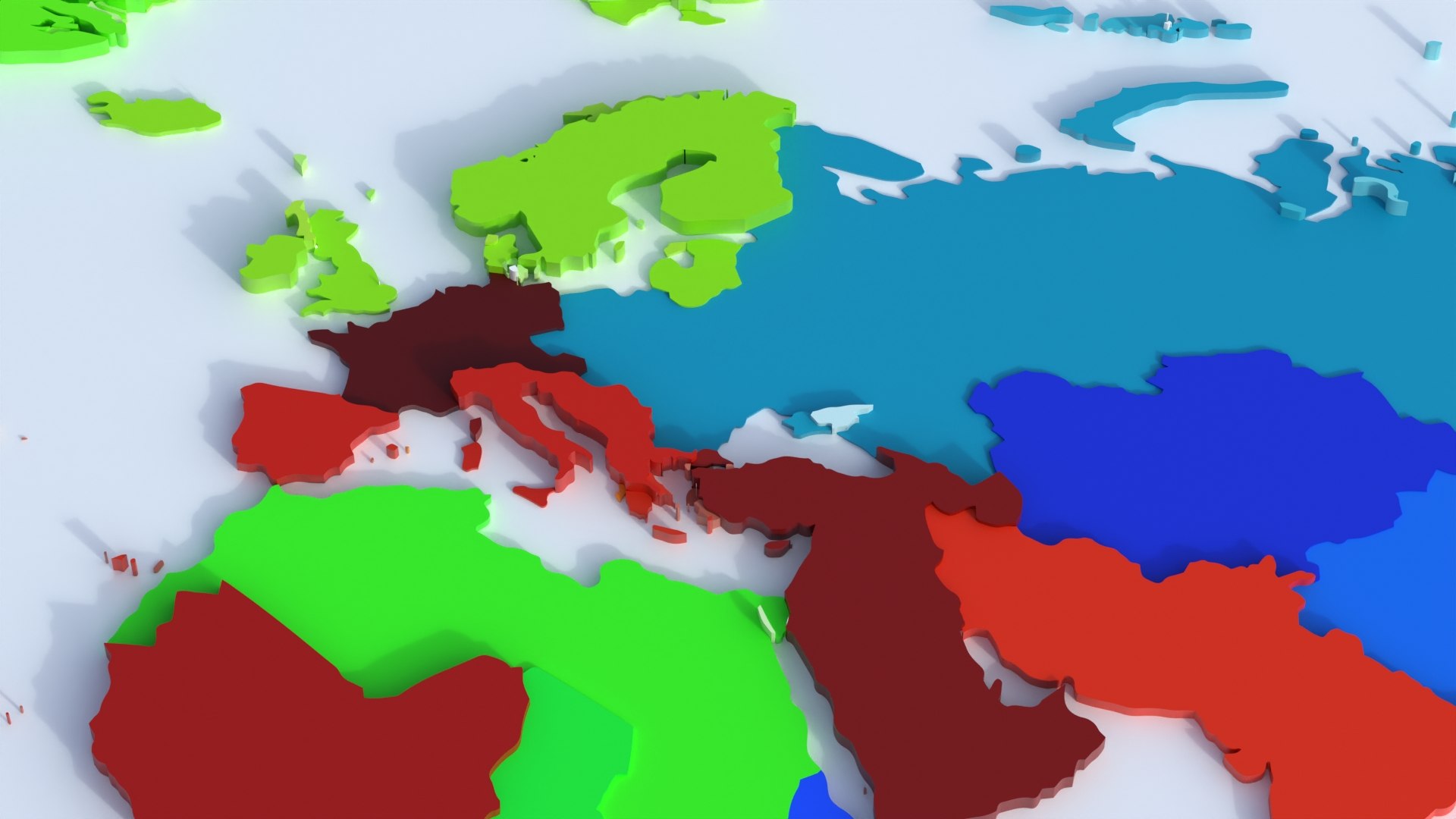 3D Regions 3D Offset Map - TurboSquid 2347339