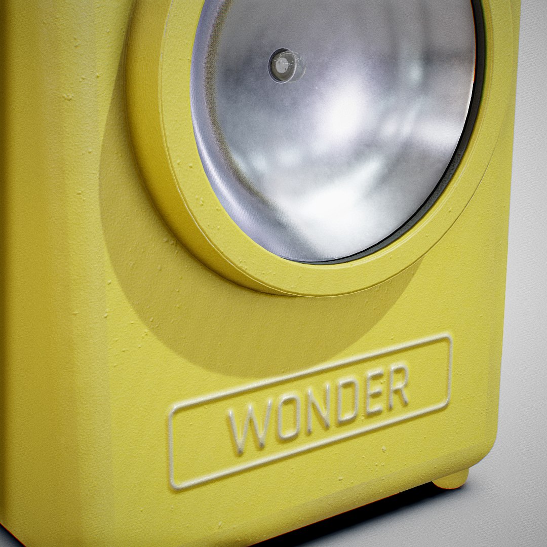 1950s Wonder Agral Lamp 3D Model - TurboSquid 1418654