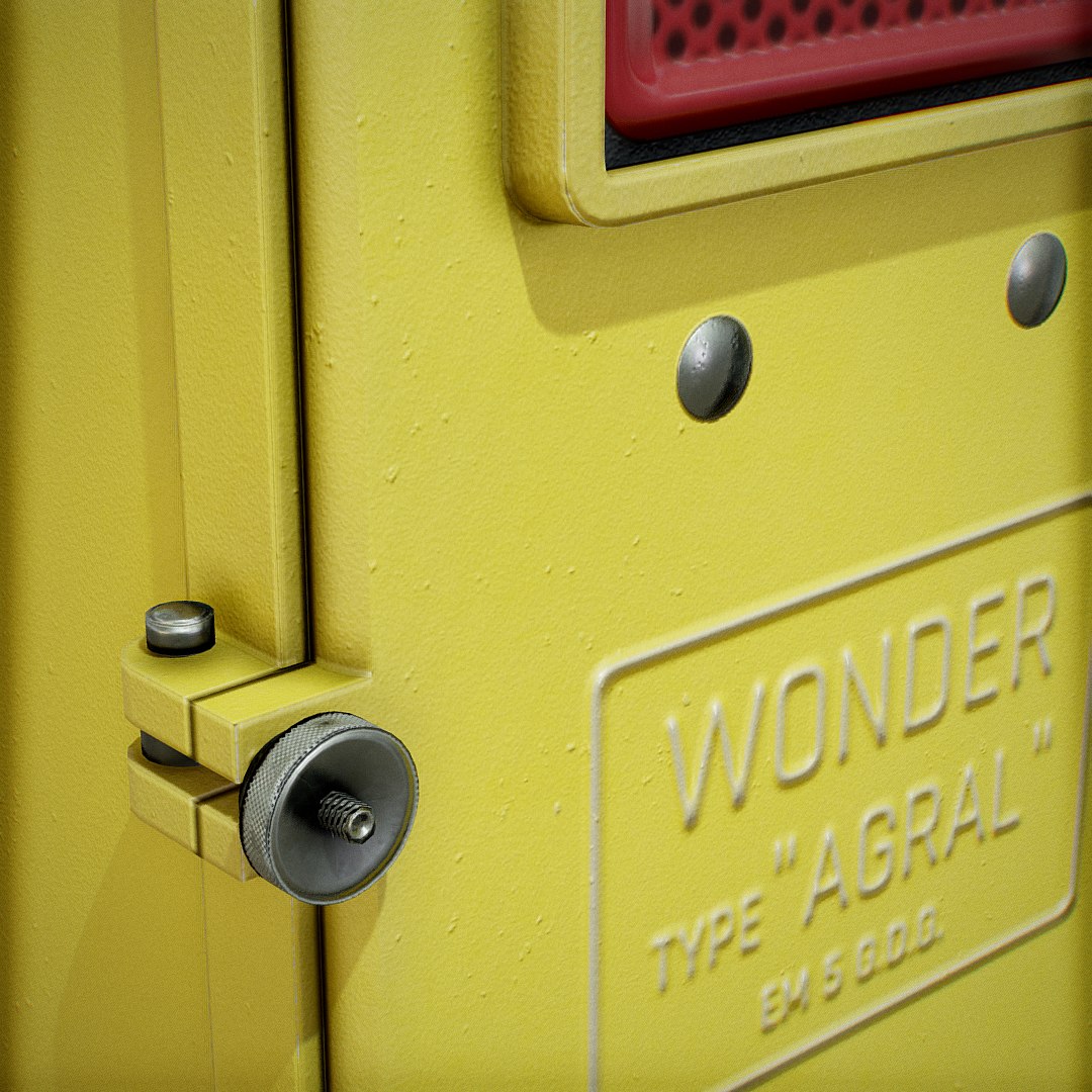 1950s Wonder Agral Lamp 3D Model - TurboSquid 1418654