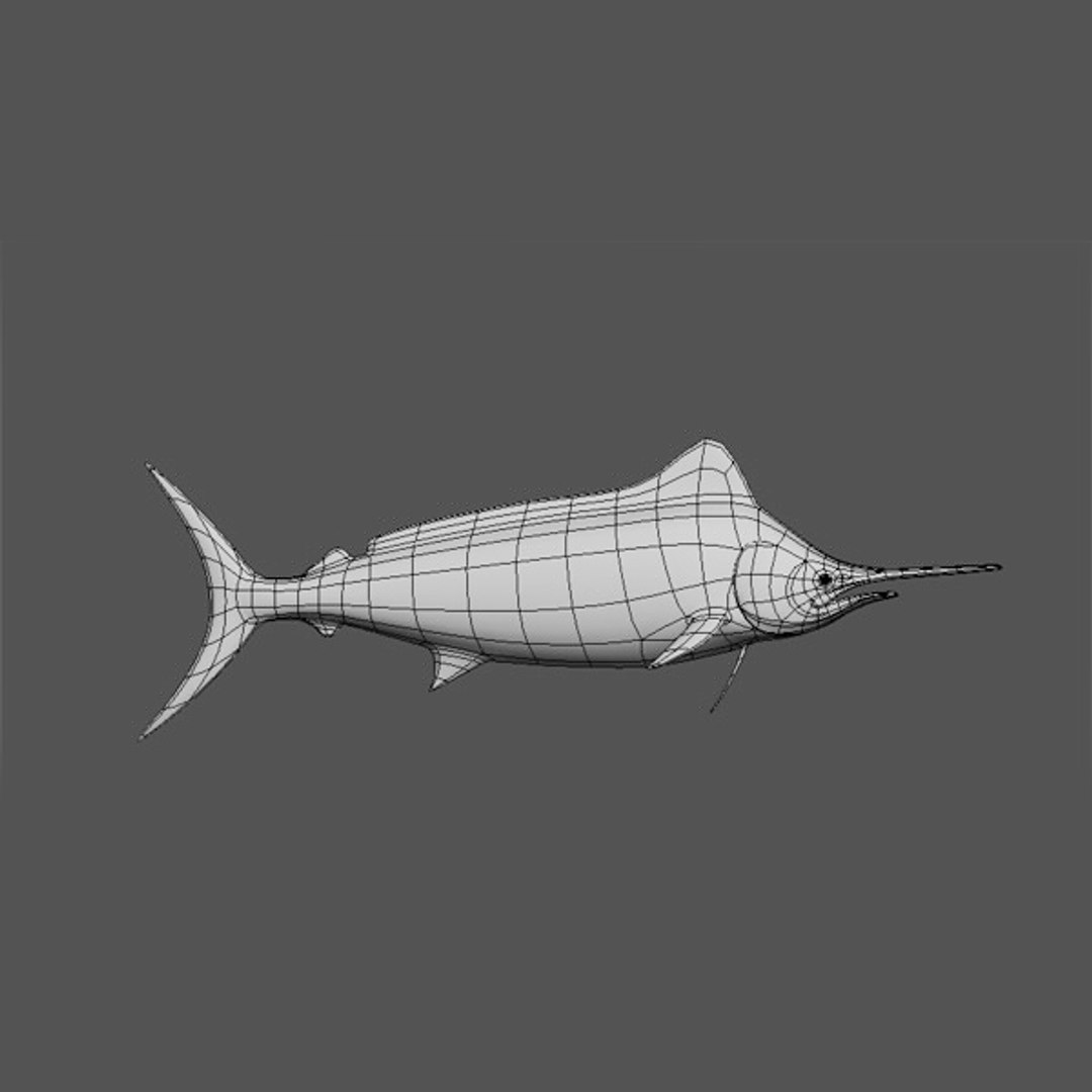 3ds Marlin Fish