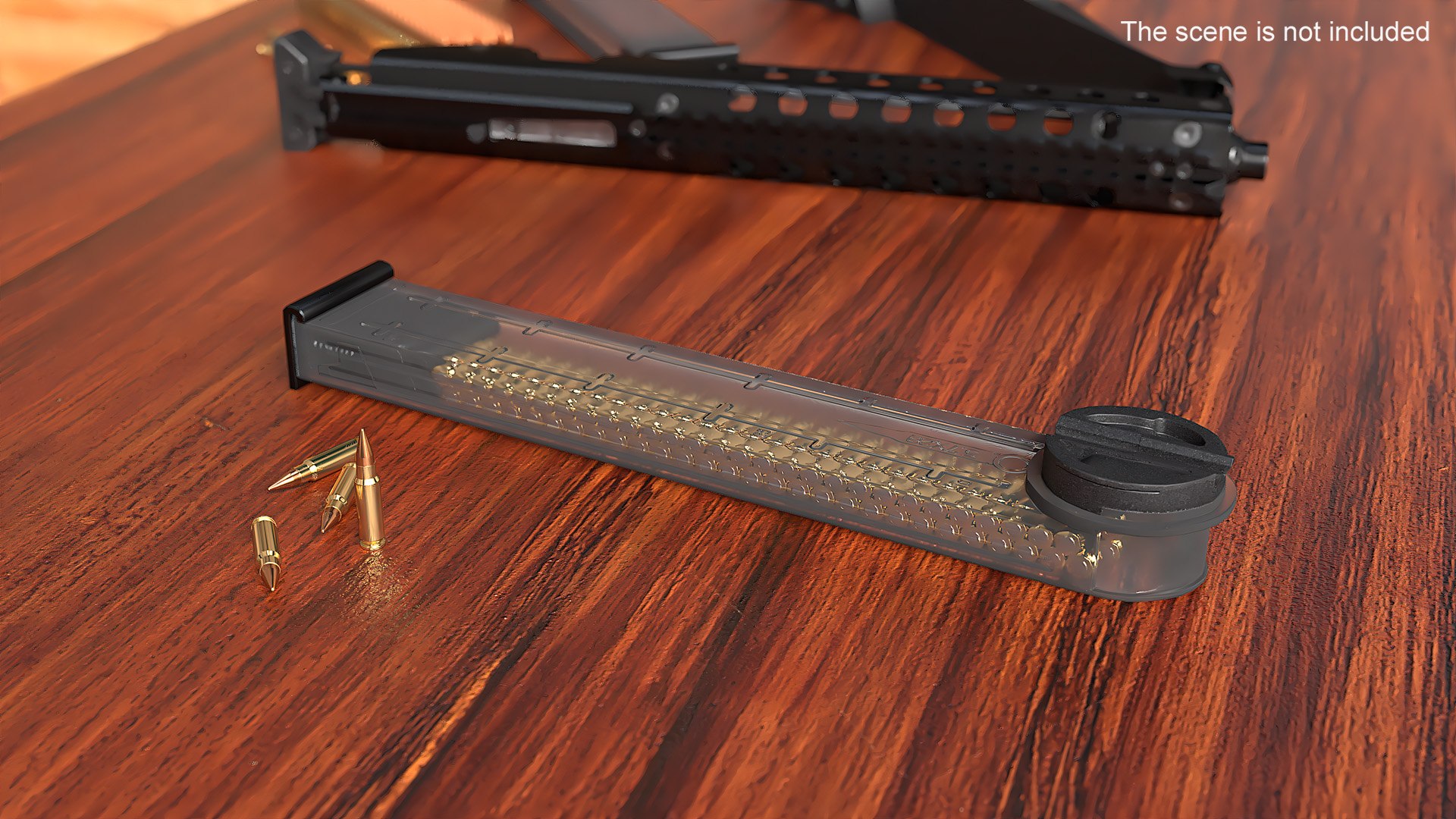 Detachable Magazine Rapid Fire Pistol Grey 3D Model - TurboSquid 2215344