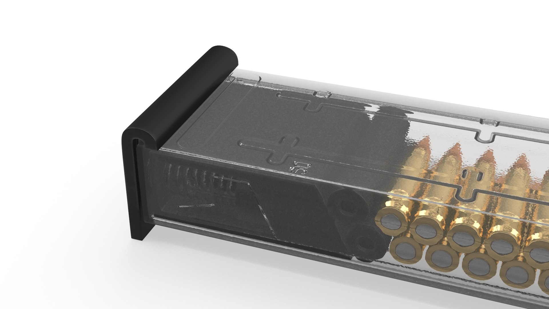 Detachable Magazine Rapid Fire Pistol Grey 3D Model - TurboSquid 2215344