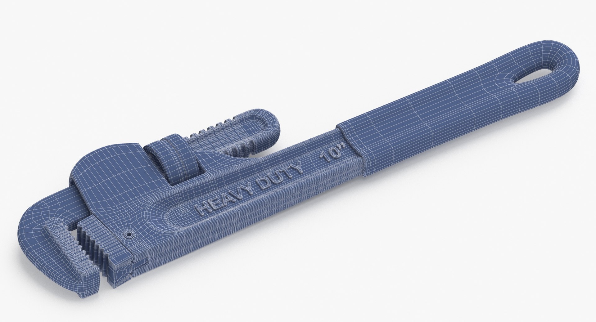 3D Pipe Wrench 02 Clean And Dirty - TurboSquid 2105494