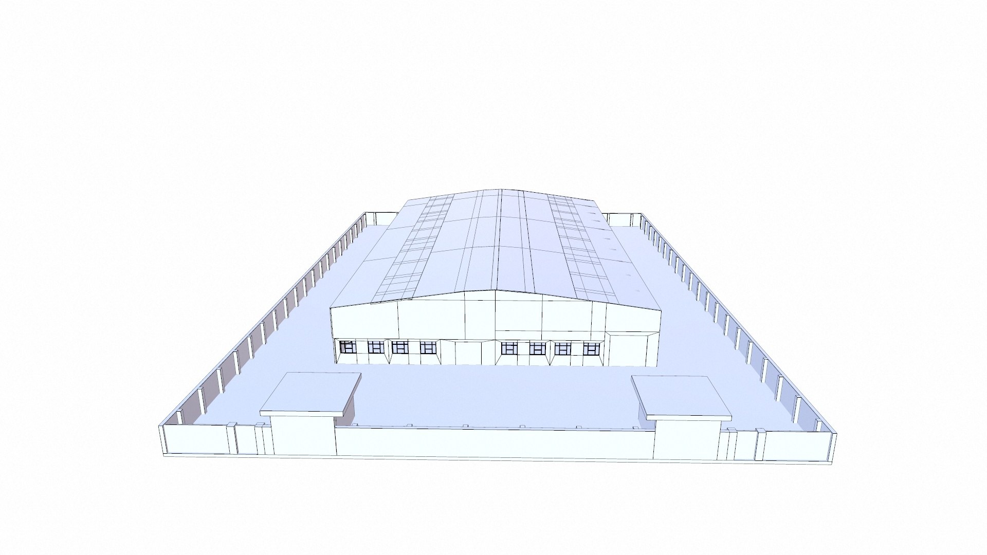 3D Warehouse Interior And Exterior Model - TurboSquid 2358382