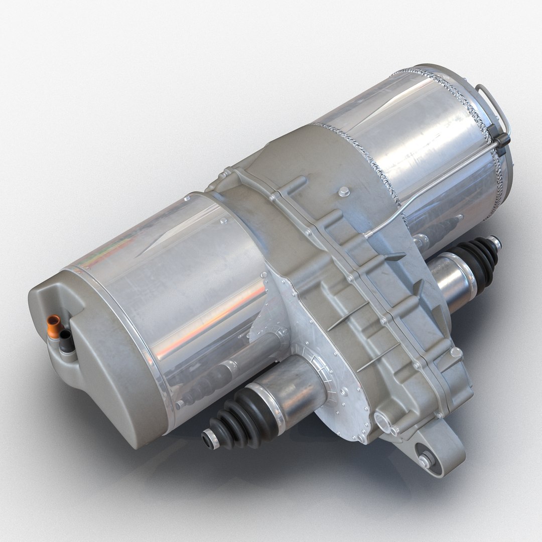 Tesla Electric Motor 3d 3ds