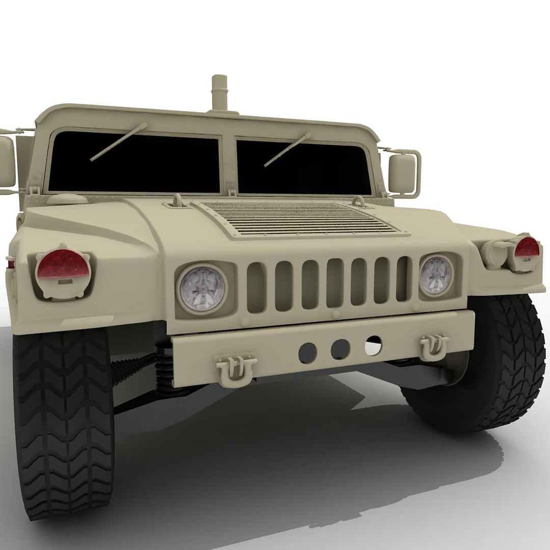 humvee hmmwv 3d max