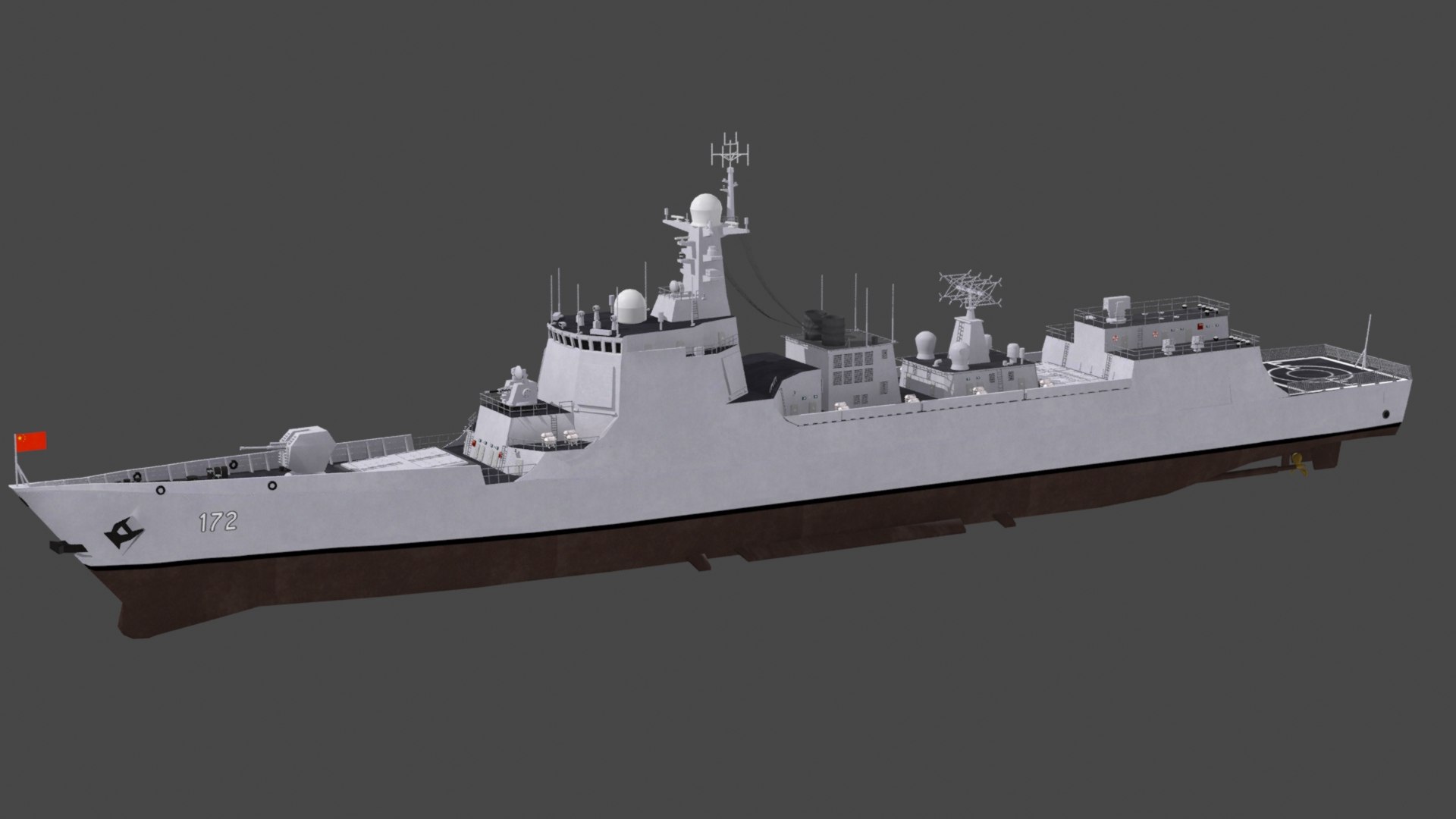 3D 055 Destroyer And 003 Fujian Aircraft Carrier Strike Group - TurboSquid 1967545