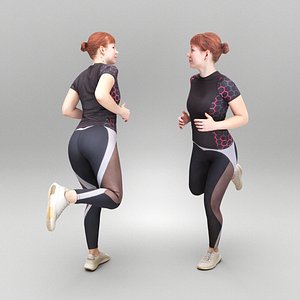 Woman Running 3D Models for Download | TurboSquid