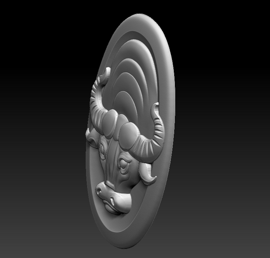 Bull Head 3D Model - TurboSquid 1289256