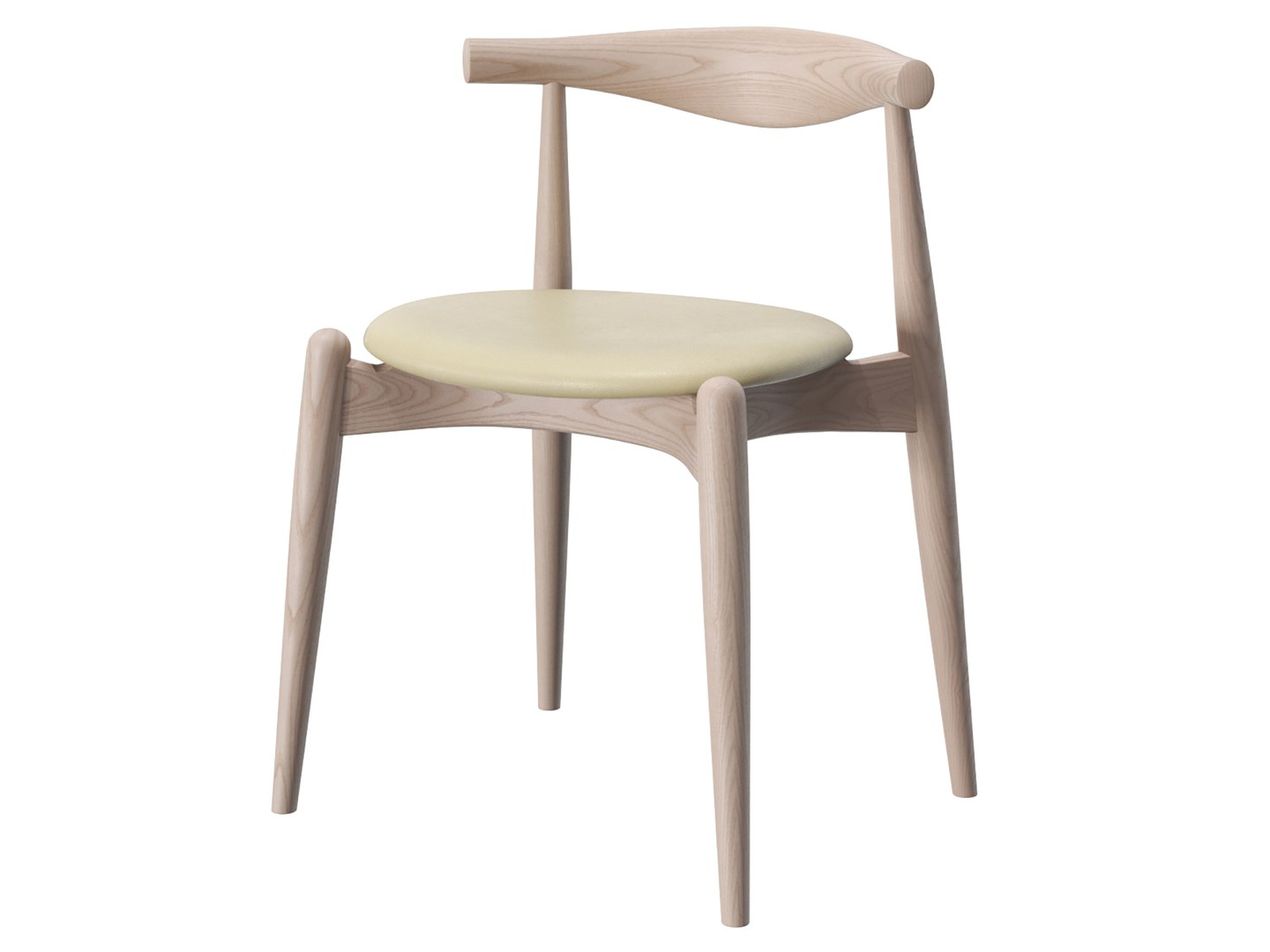 3D CH20 Elbow Chair Model - TurboSquid 2156980