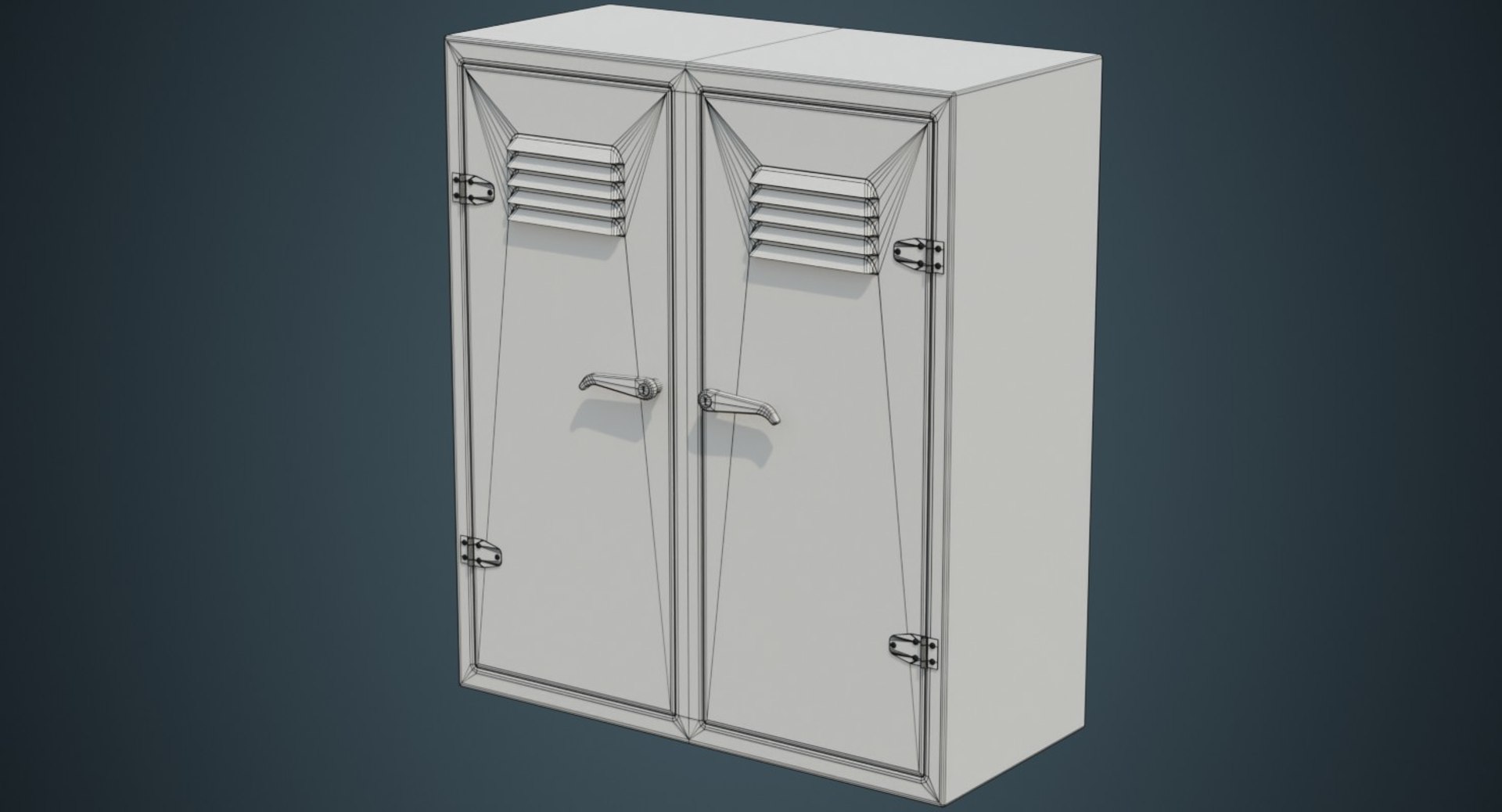 Locker 2b Model - TurboSquid 1568467