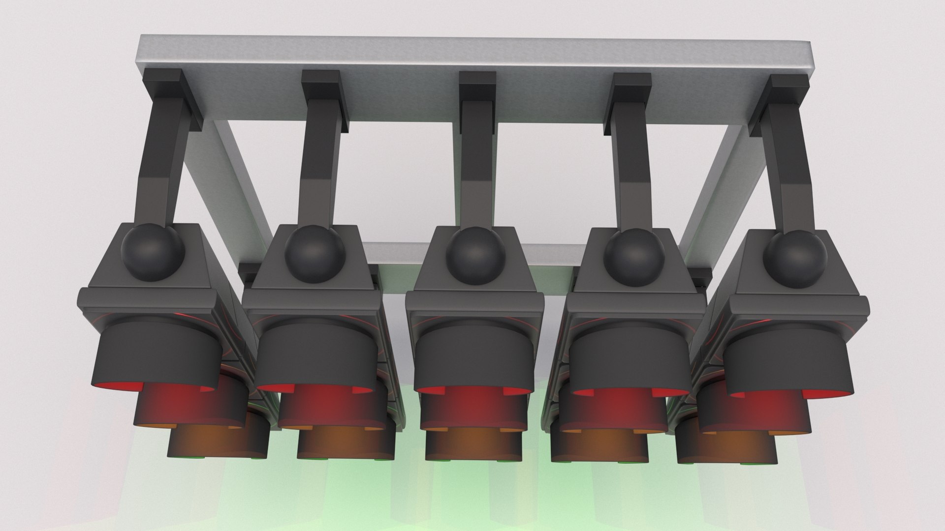Race Start Lights 3D Model - TurboSquid 1730519