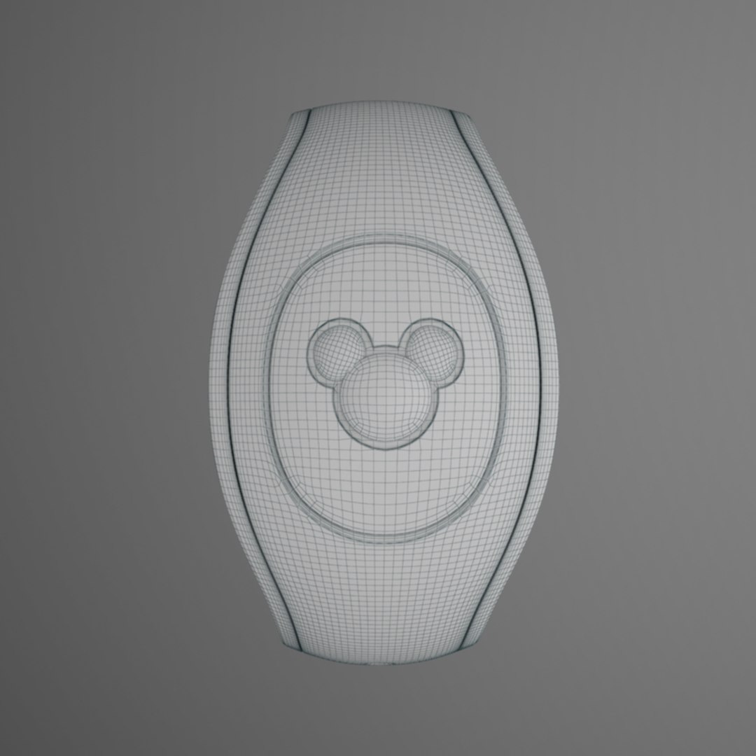 Disney Magic Band 3D Model - TurboSquid 1348028