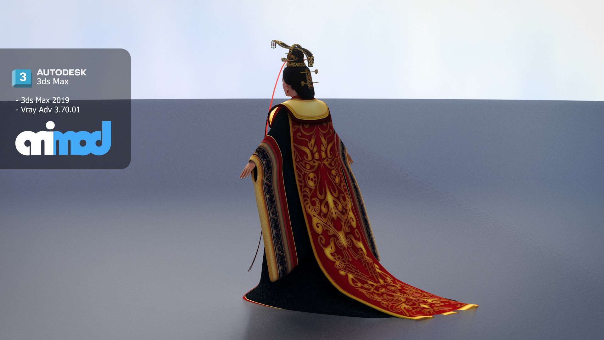 3D ChineseEmpresses0002 - TurboSquid 2266926