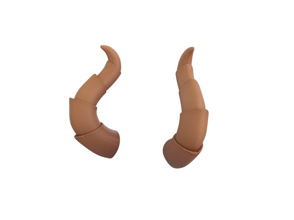 3D Demon Horn 3 model - TurboSquid 1778310