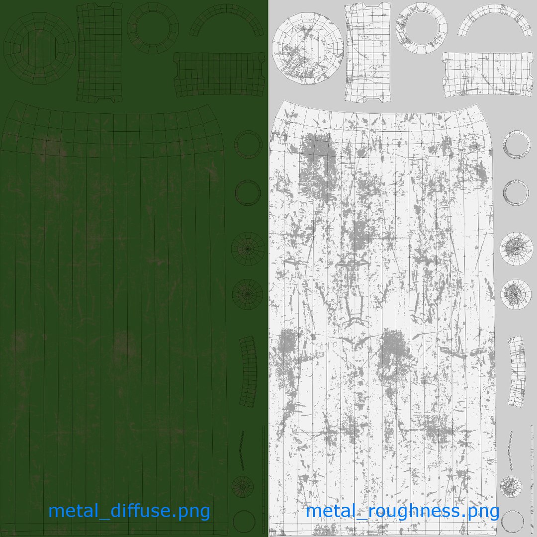 3ds Max Gas Cylinder