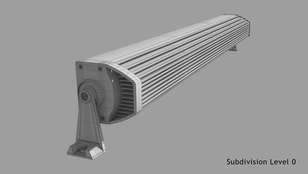 Led Light Bar 3D model - TurboSquid 1728450
