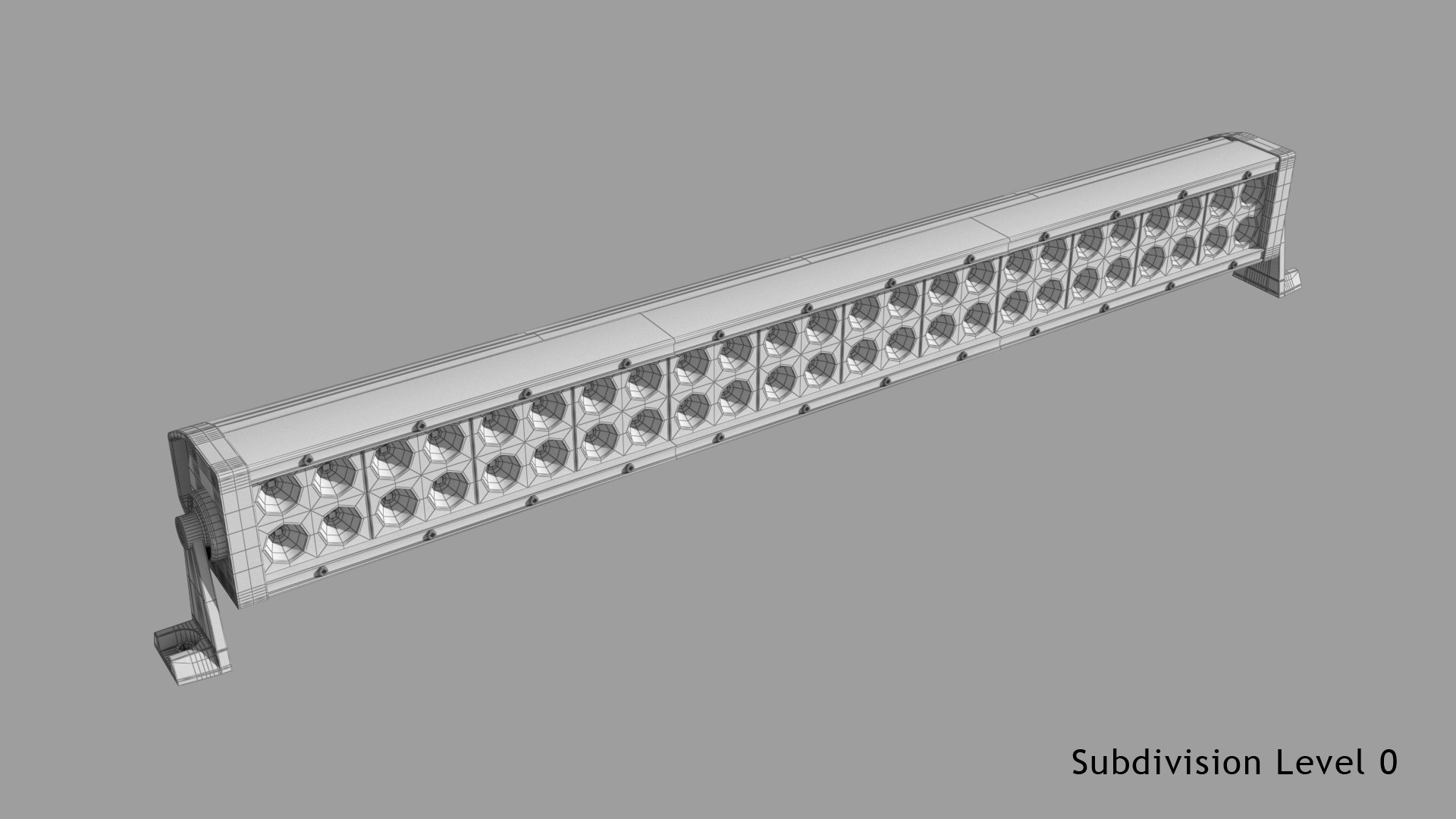 Led Light Bar 3D Model - TurboSquid 1728450