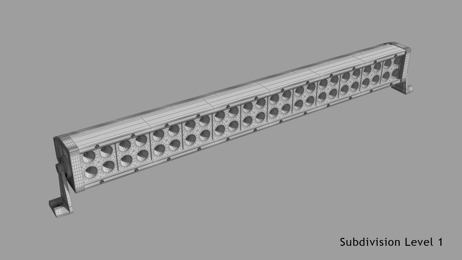 Led Light Bar 3D Model - TurboSquid 1728450
