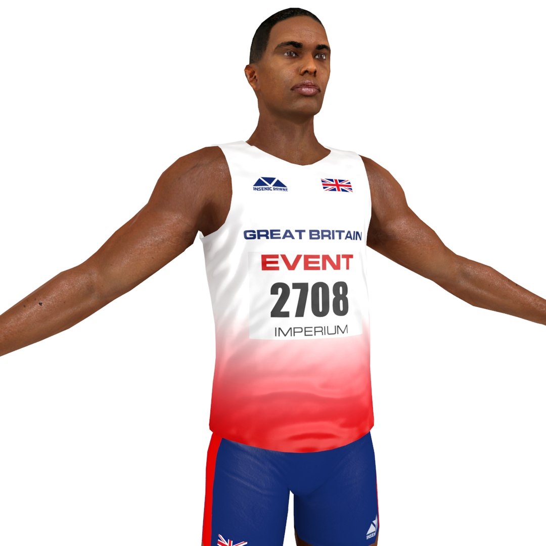 3D Rigged Sprinter - TurboSquid 1323376