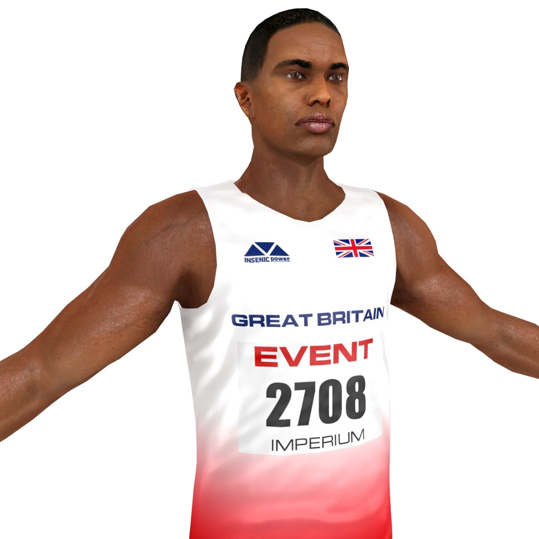 3D Rigged Sprinter - TurboSquid 1323376