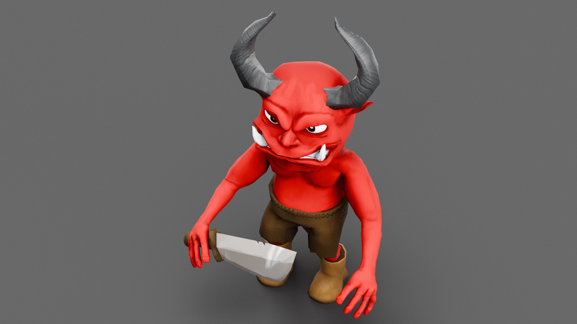 3D Goblin Imp Demon - TurboSquid 2336805