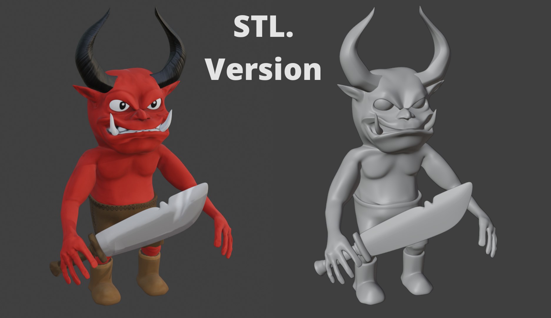 3D Goblin Imp Demon - TurboSquid 2336805