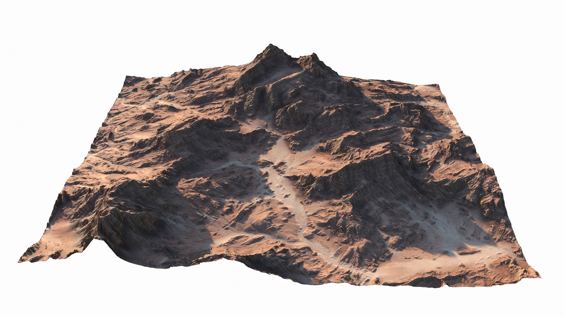 3D Wild Terrain Model - TurboSquid 2165102