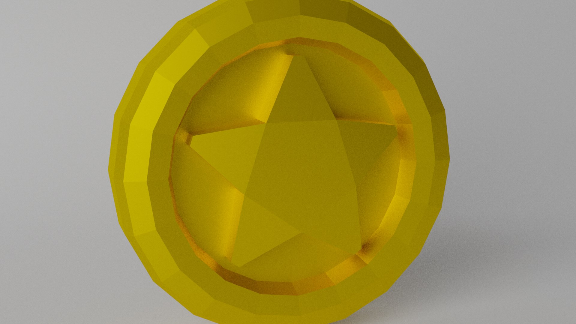 Star Coin Low-poly 3D Model 3D Model - TurboSquid 1957388