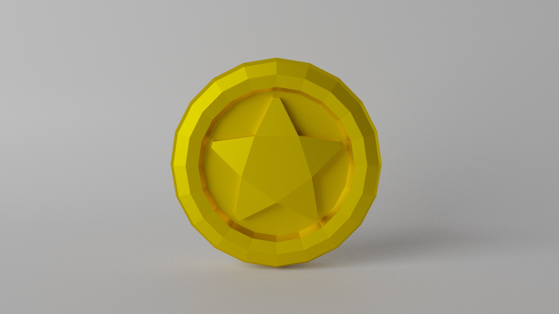 Star Coin Low-poly 3D Model 3D Model - TurboSquid 1957388