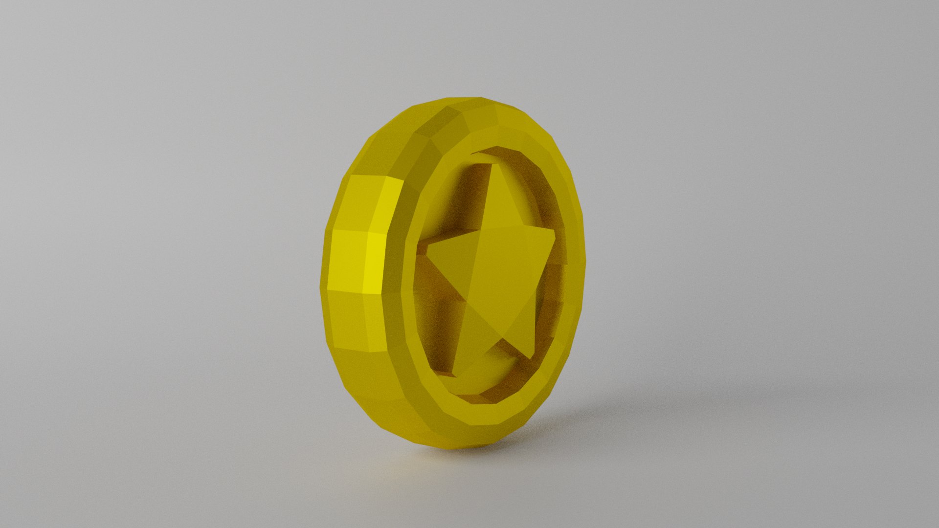 Star Coin Low-poly 3D Model 3D Model - TurboSquid 1957388