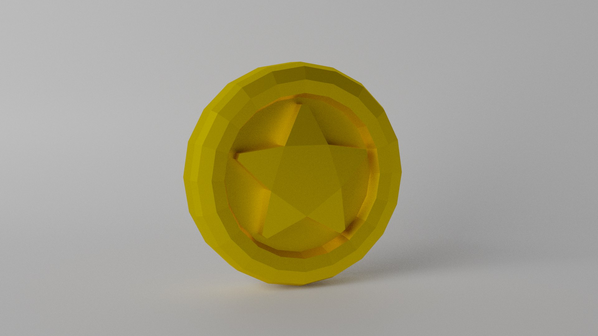 Star Coin Low-poly 3D Model 3D Model - TurboSquid 1957388