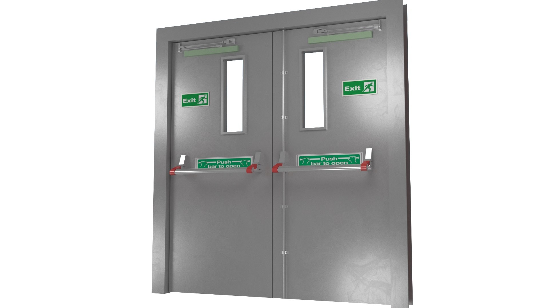 Exit Door 3D Model - TurboSquid 1561278