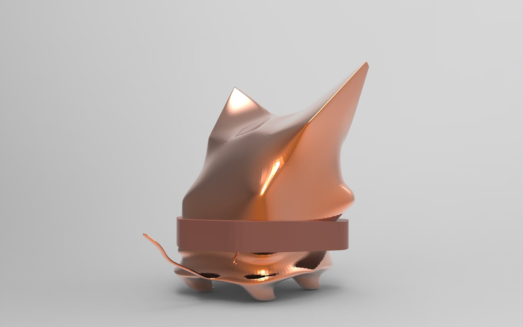 Scary Deity Cat 3D Model - TurboSquid 1839445